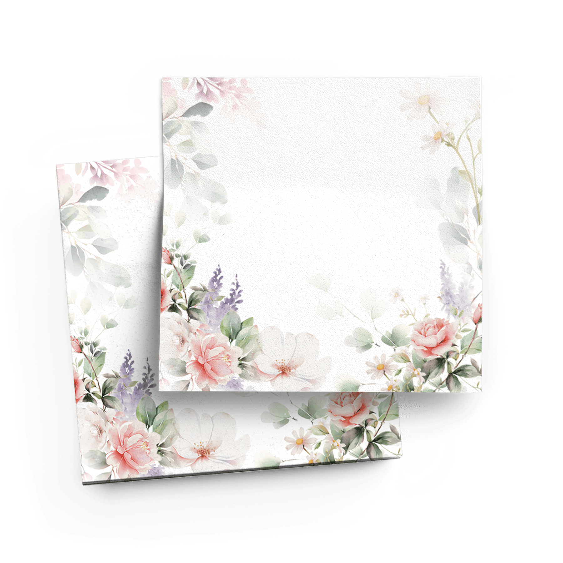 Sticky note - Soft Bouquet – Blueberry Papeterie