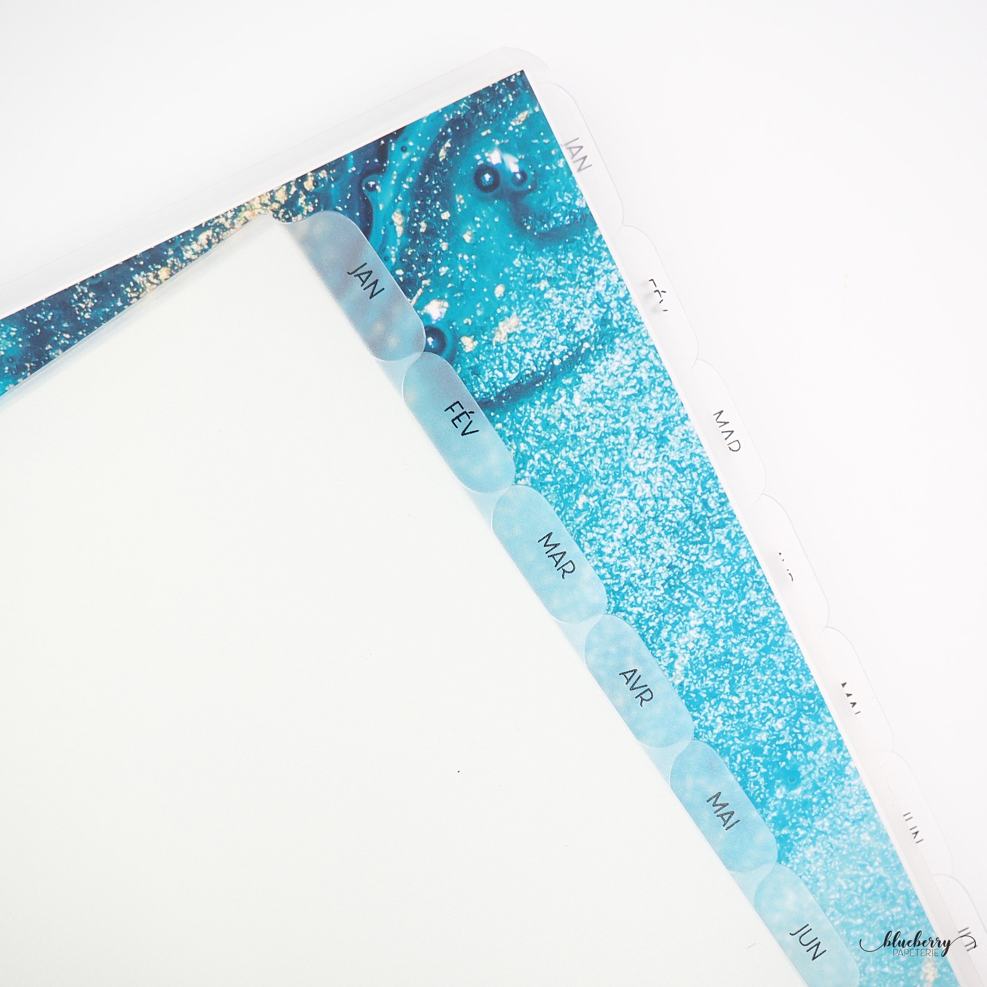 Dividers 12 months - Large – Blueberry Papeterie